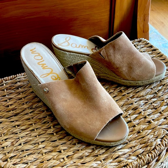 Sam Edelman | Shoes | Sam Edelman Suede Wedge Espadrilles | Poshmark